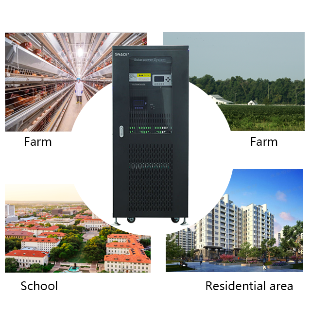 Three Phase Hybrid Solar Controller Inverter